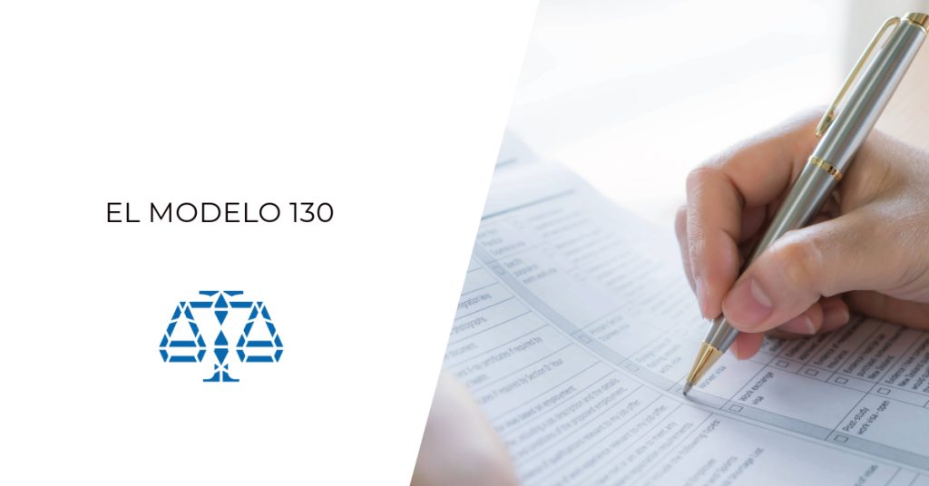 El modelo 130 - Consultorio Jurídico